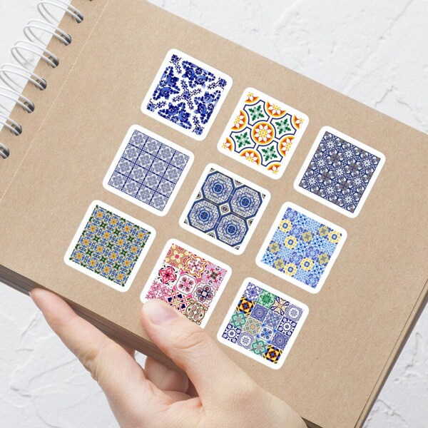 Portuguese Tile Stickers - Etsy UK