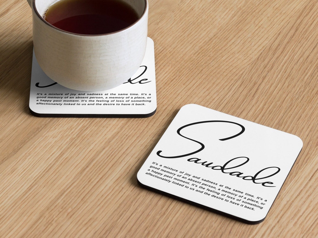 Portugal Saudade Coaster, Quotes About Life, Home Decor, Portuguese ...
