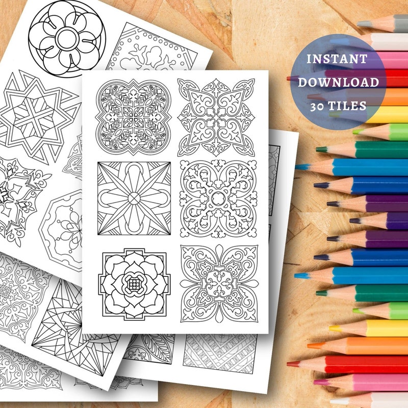 Floral Portuguese Tiles - Etsy UK