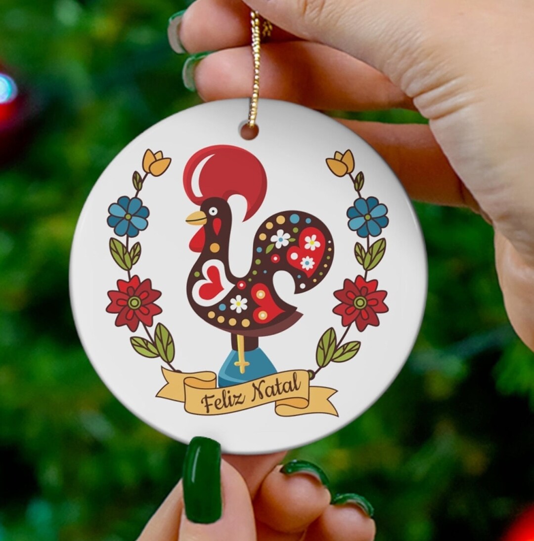Portuguese Christmas Gift, Portugal Rooster Ornament, Christmas Tree ...