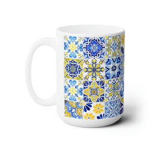 Personalized Portugal Tile Mug, Custom Name Mug, Portuguese Gift ...