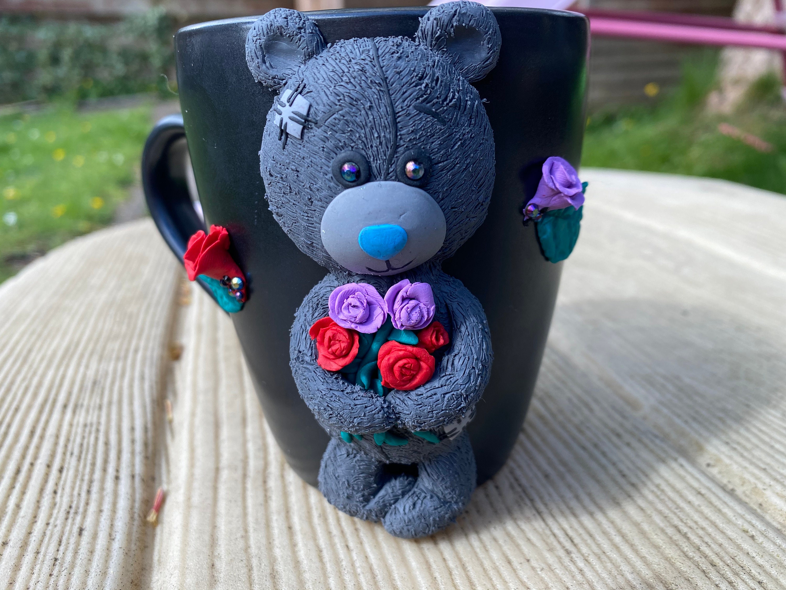 Teddy Handmade Decorated Mugs - Etsy Singapore