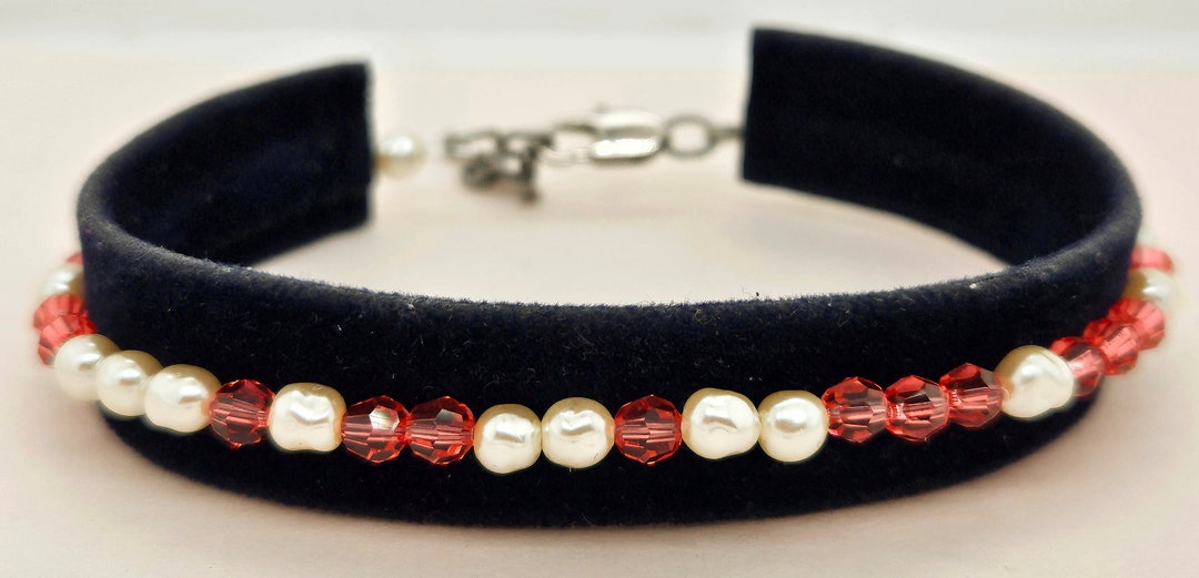 Morse Code Bracelet, Until We Meet Again, 4mm Cram Dimpled Pearls, 4mm ...