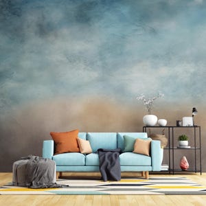 Watercolor Ombre Wallpaper | Gradient Wall Mural | Peel and Stick ...