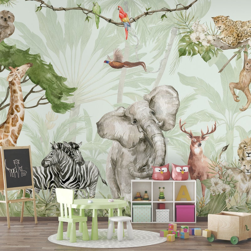 Safari Wallpaper - Etsy