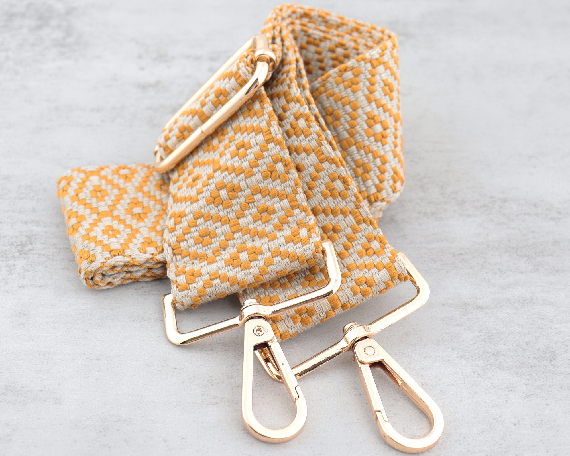 Adjustable Bag Strap 5CM Woven Canvas Purse Strapstripe - Etsy