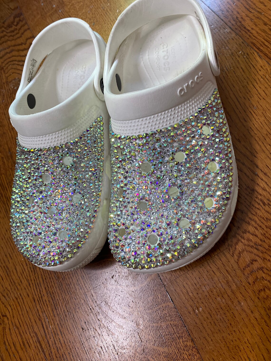 Custom Rhinestone Crocs - Etsy