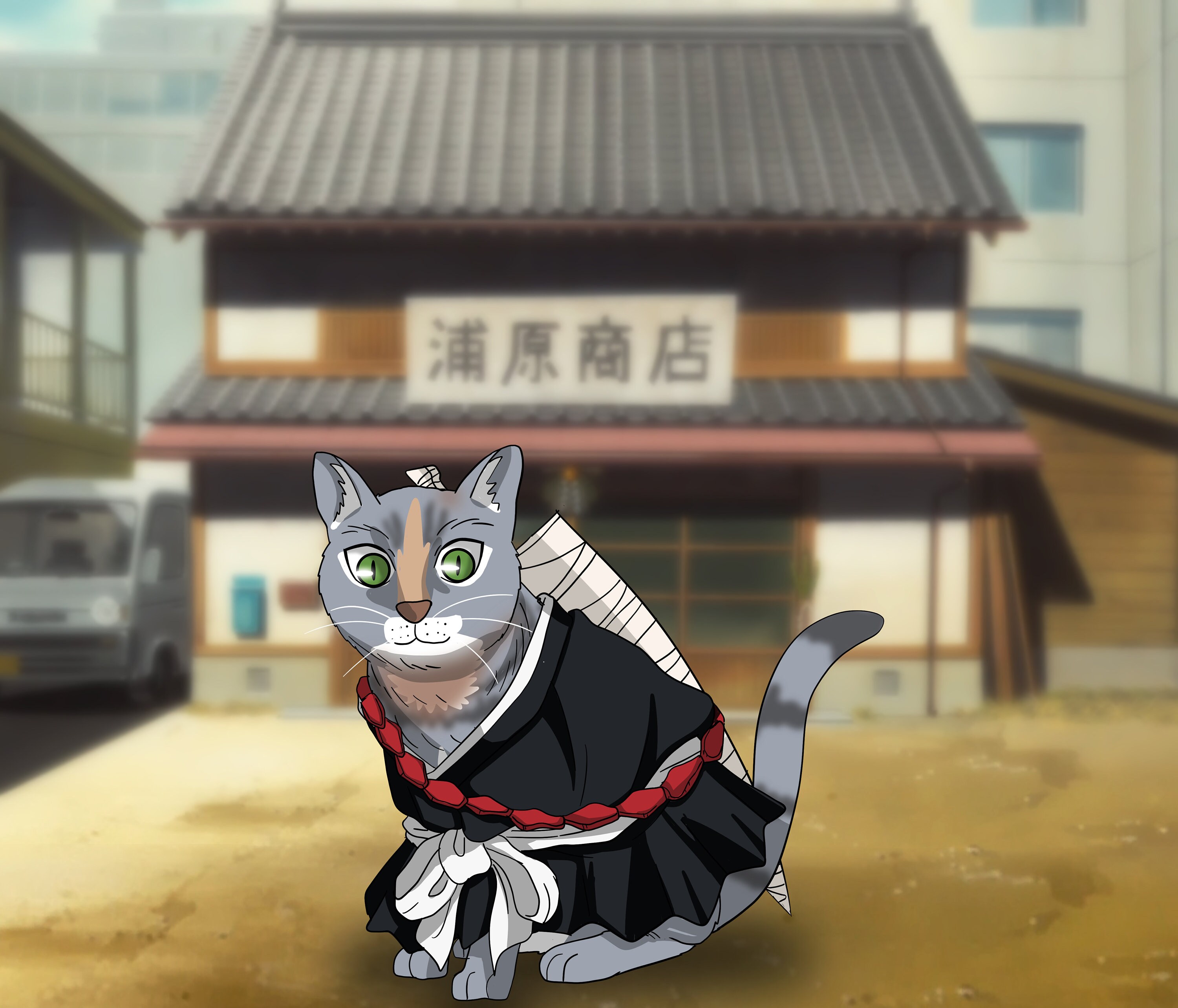 Custom Anime Pet Portrait, Dog Anime Portrait, Cat Anime Portrait, Pet ...