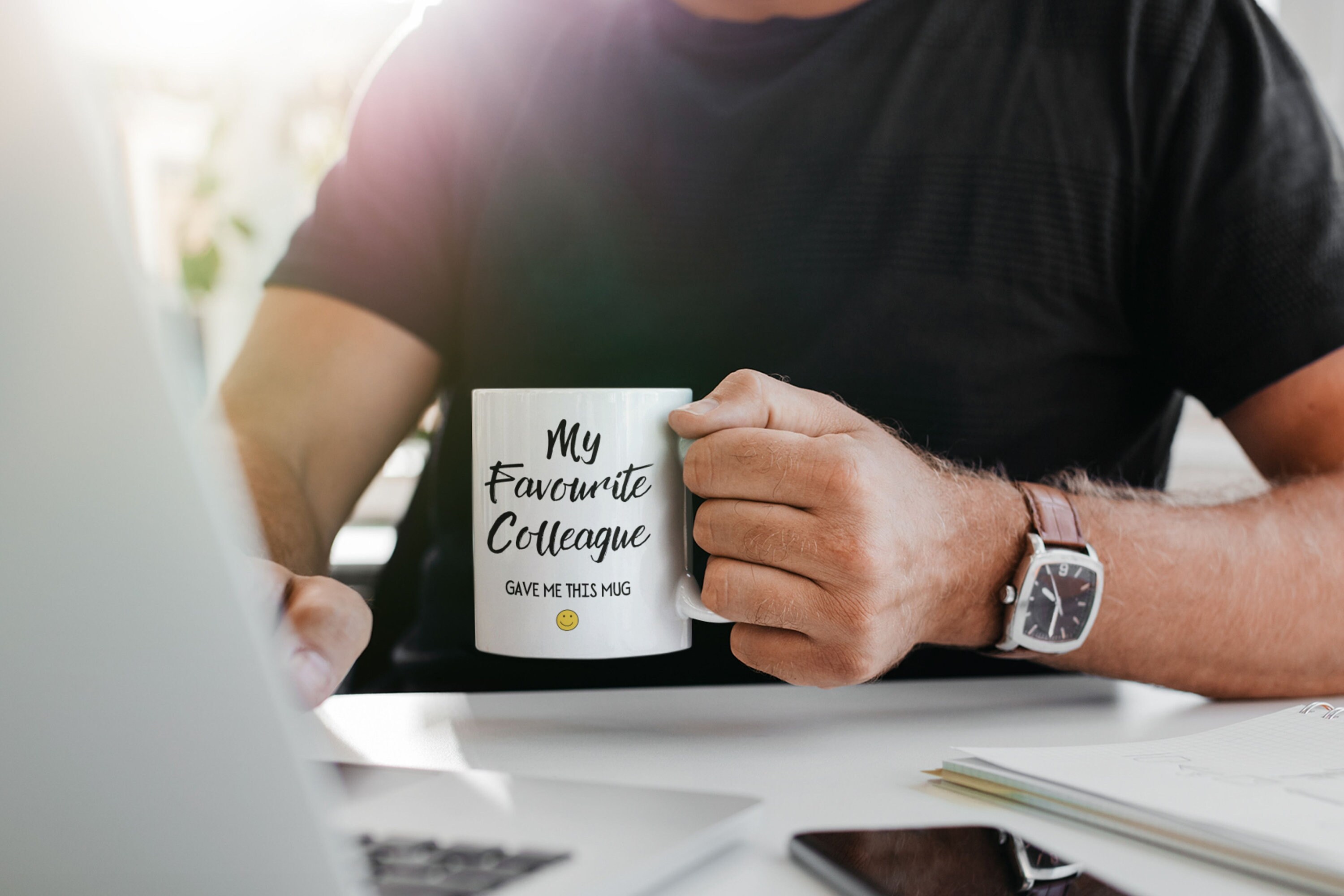 My Favourite Colleague Gave Me This Mug Funny Gift for - Etsy