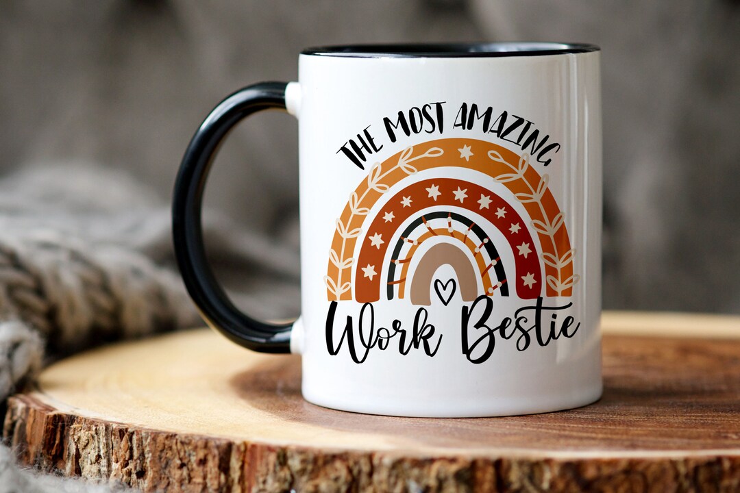 Work Bestie Mug, Work Bestie Gift, Gift for Work Friend Colleague ...