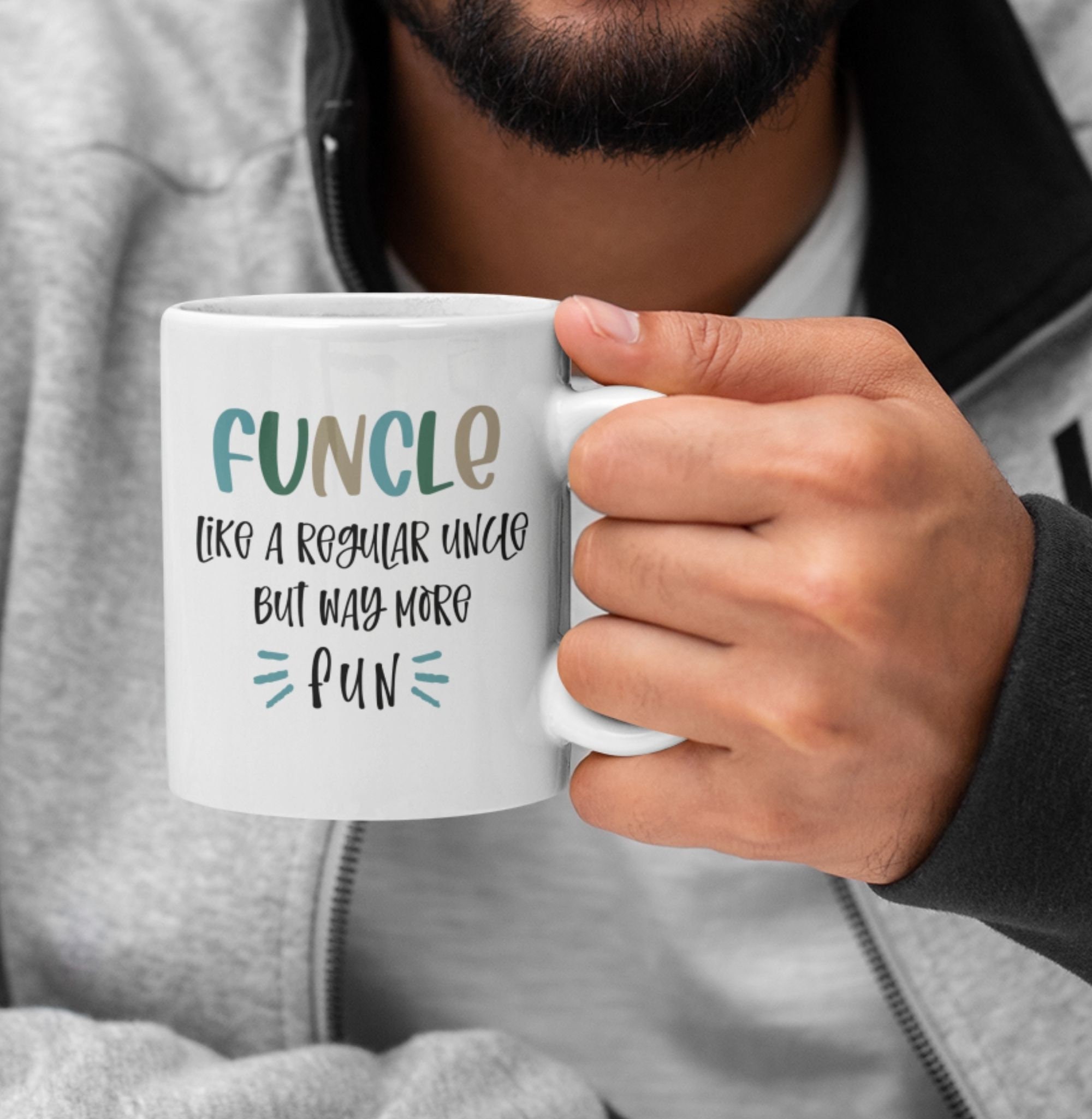 Funcle Mug Uncle Gift Mug Funny Gift for Uncle Birthday - Etsy UK