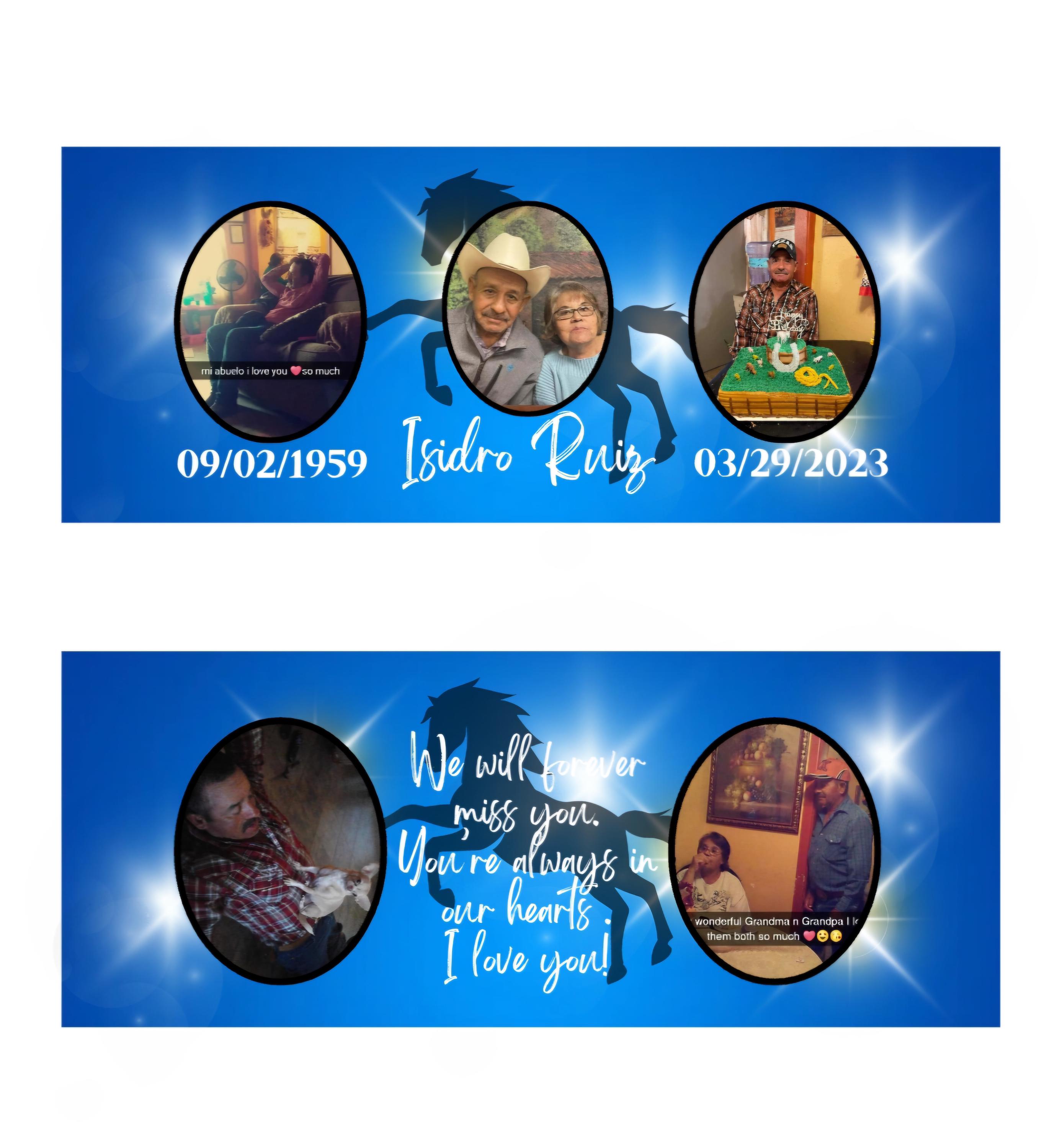 Memorial Bench Template Design 1, Blue and Black - Etsy