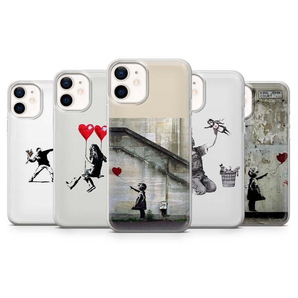 Banksy Iphone Case - Etsy