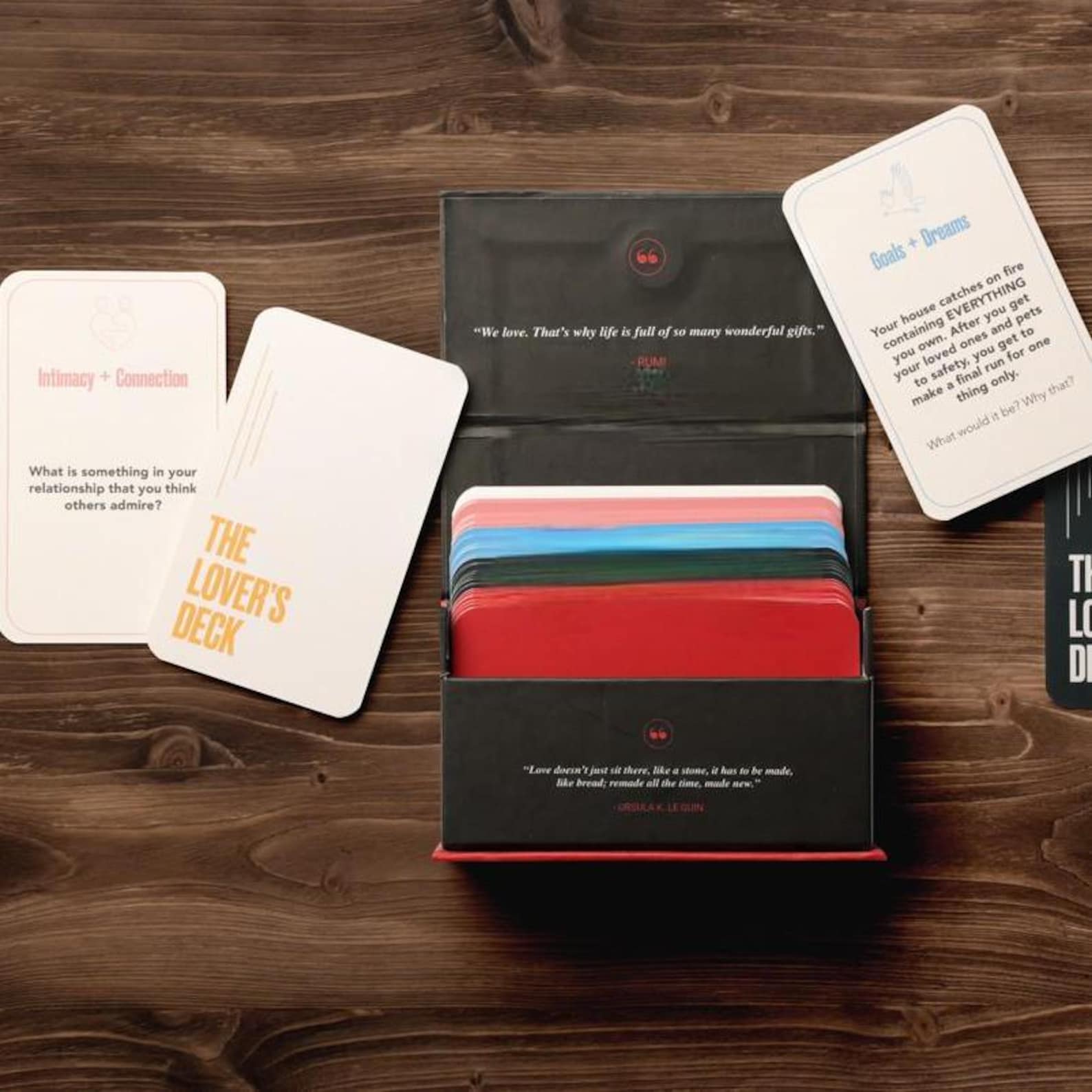 Couple's Conversation Cards: the Lover's Deck, 110 Relationship ...