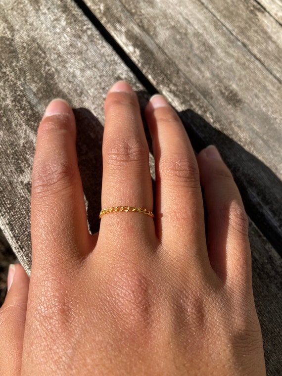 2 Chain Rings | Etsy