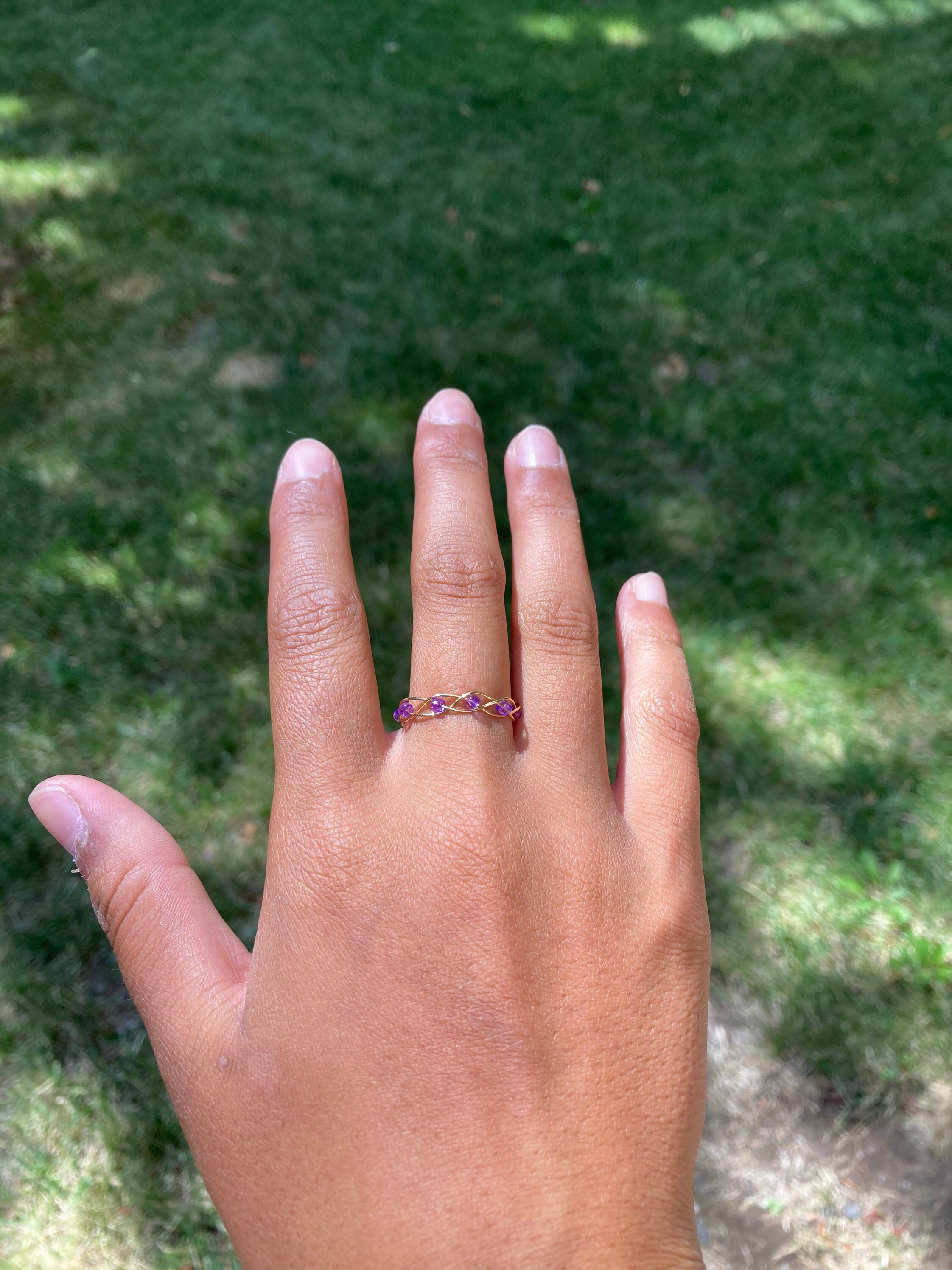 Braided BTS Ring - Etsy