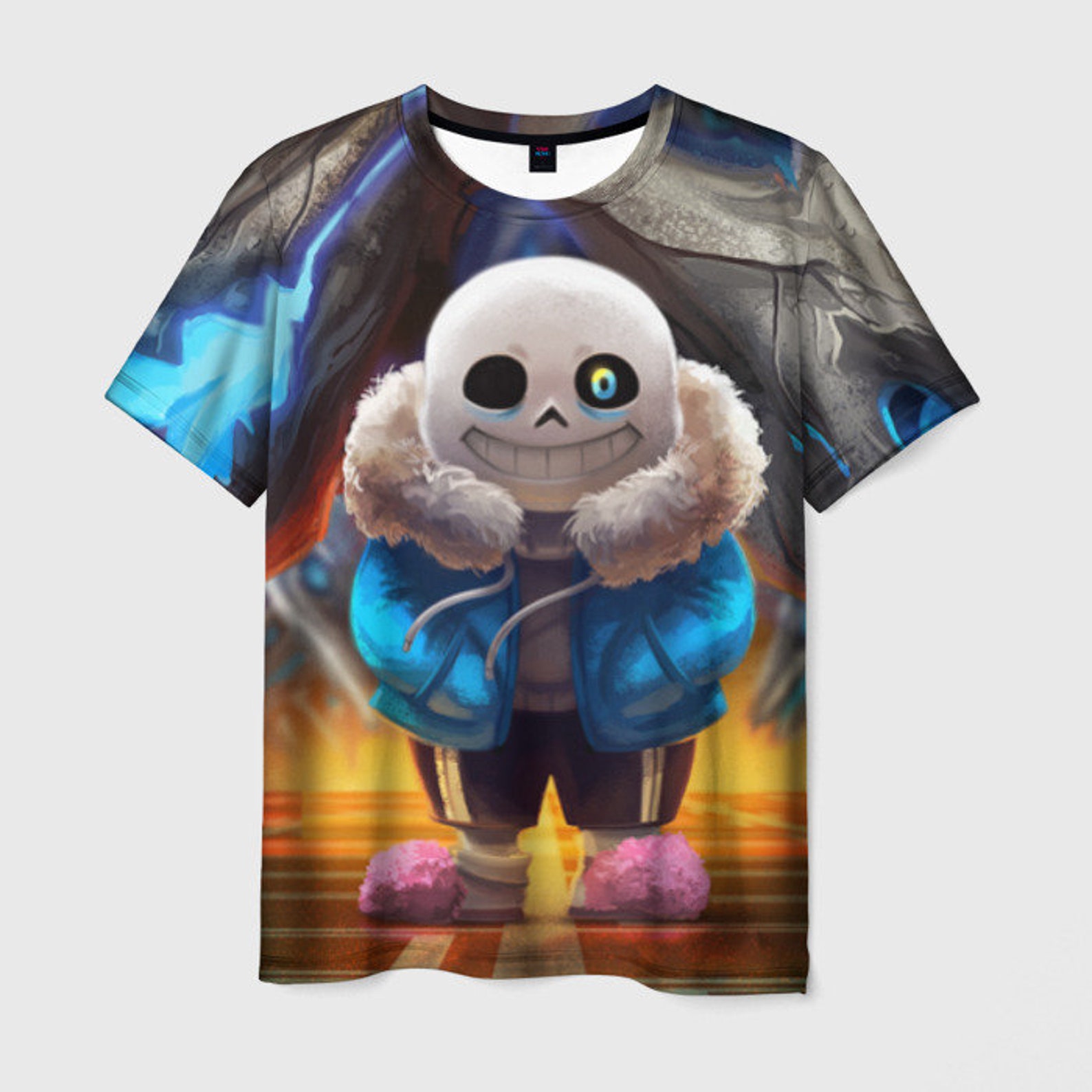 Undertale Sans T-Shirt High Quality Graphic Shirt Men's | Etsy