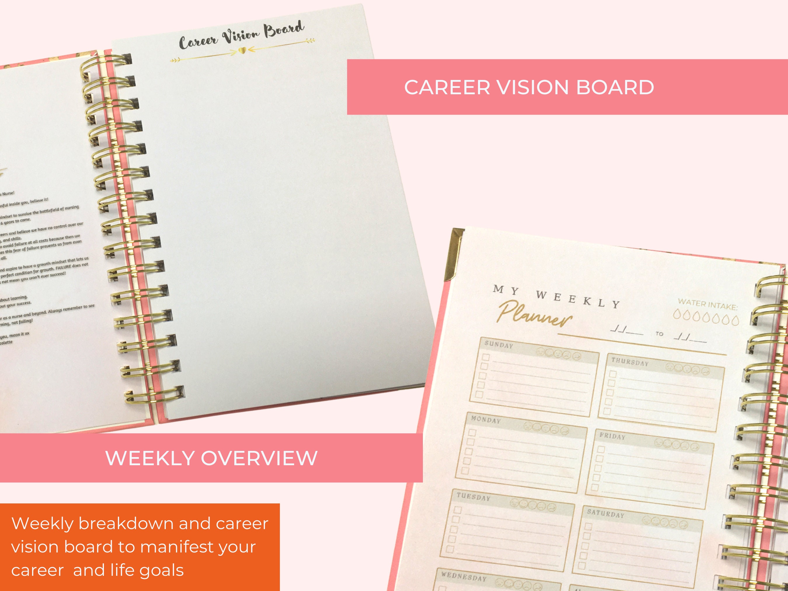 Planner for Nurses, Undated Diary| Gifts for Nurses| Graduation| 2023 ...