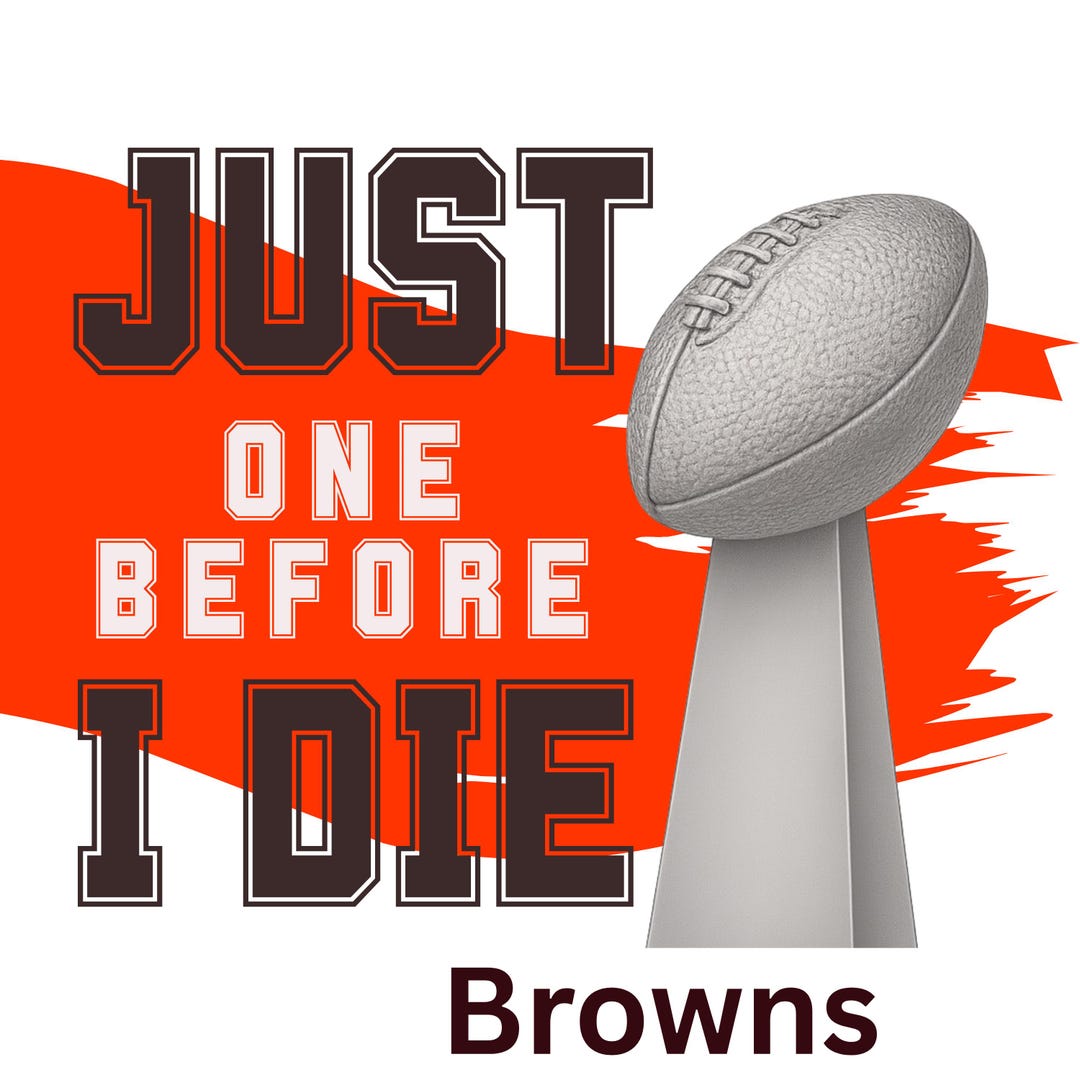 Cleveland Football "just One Before I Die" PNG Instant Download - Etsy