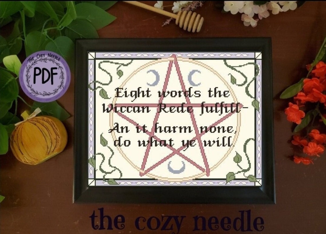 The Wiccan Rede Pagan Witchcraft Creed PDF Downloadable - Etsy