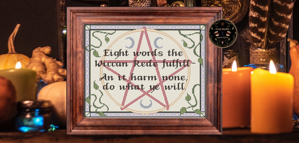 The Wiccan Rede Pagan Witchcraft Creed PDF Downloadable - Etsy