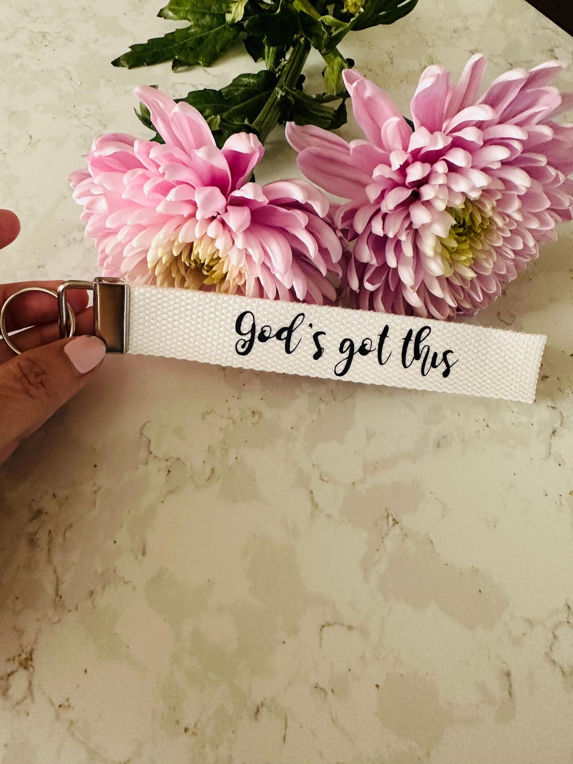 God’s Got This Key Wristlet | Inspirational Cotton Keychain | Christian ...