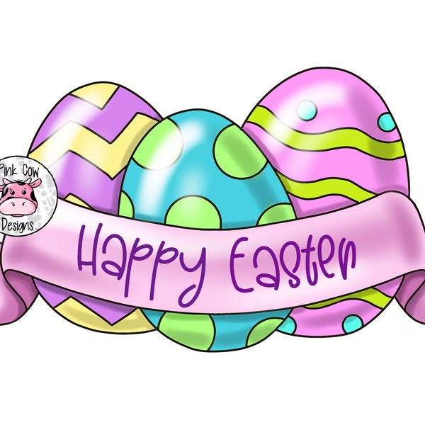 Easter Door Hanger Template - Etsy