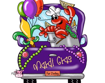 Mardi Gras Pot - Etsy