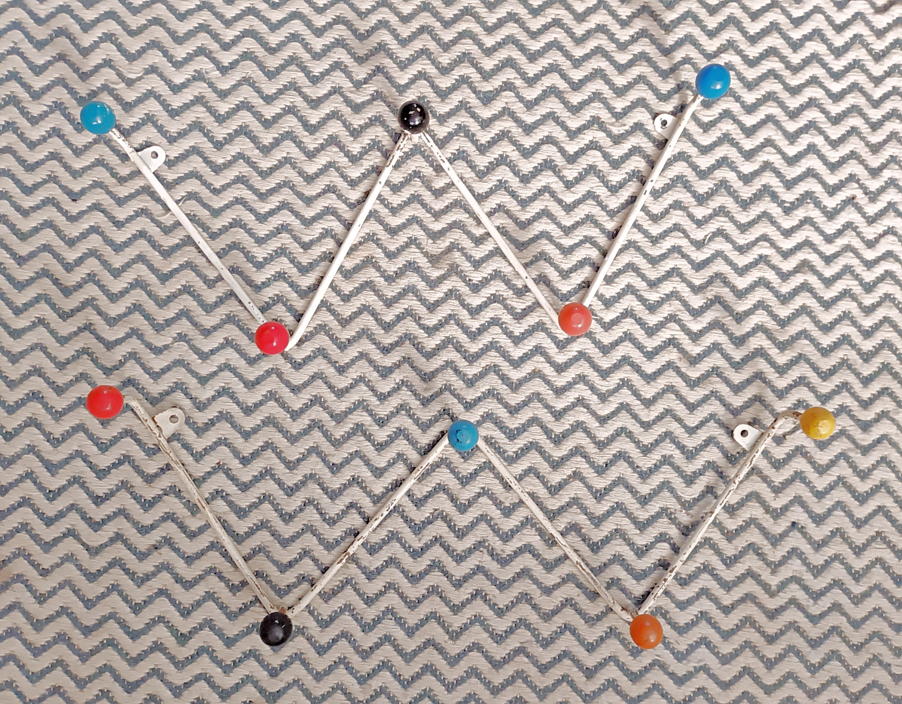 Original 'Sputnik' coat hooks