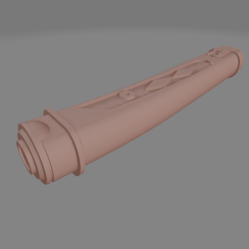 Ahsoka Tano Fulcrum/rebellion/mandalorian Lightsaber Hilt 3D Print File ...