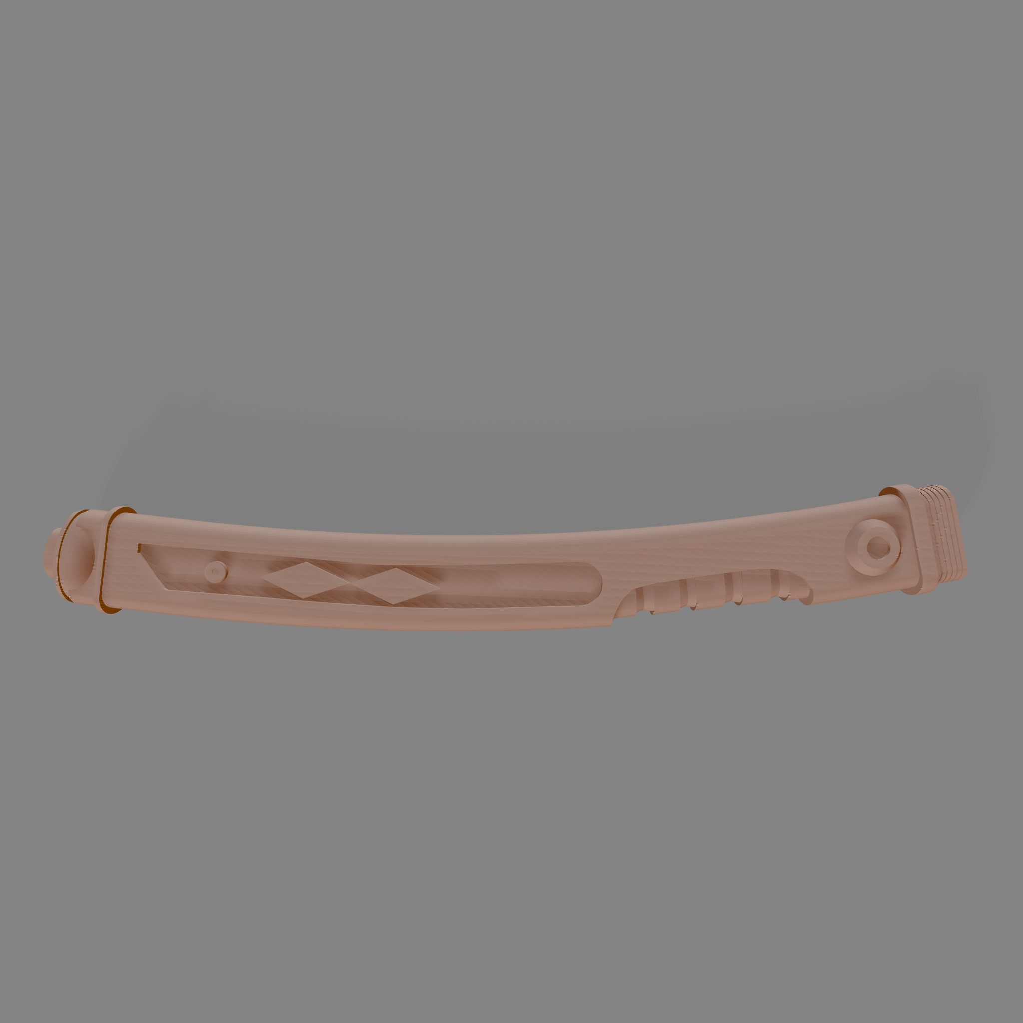 Ahsoka Tano Fulcrum/rebellion/mandalorian Lightsaber Hilt 3D Print File ...