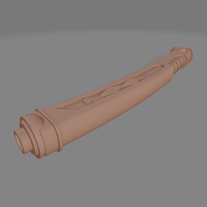 Ahsoka Tano Fulcrum/rebellion/mandalorian Lightsaber Hilt 3D Print File ...
