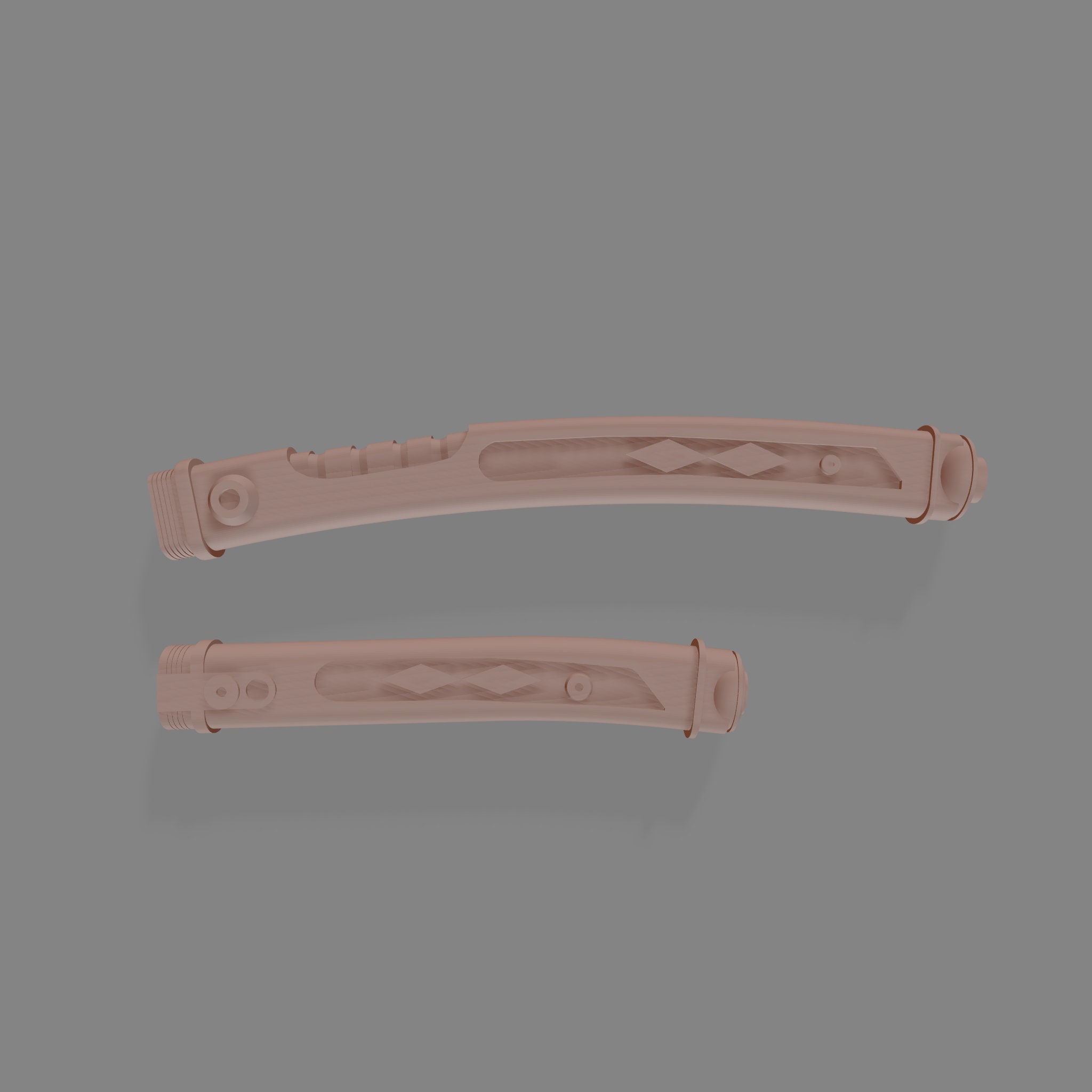 Ahsoka Tano Fulcrum/rebellion/mandalorian Lightsaber Hilt 3D Print File ...