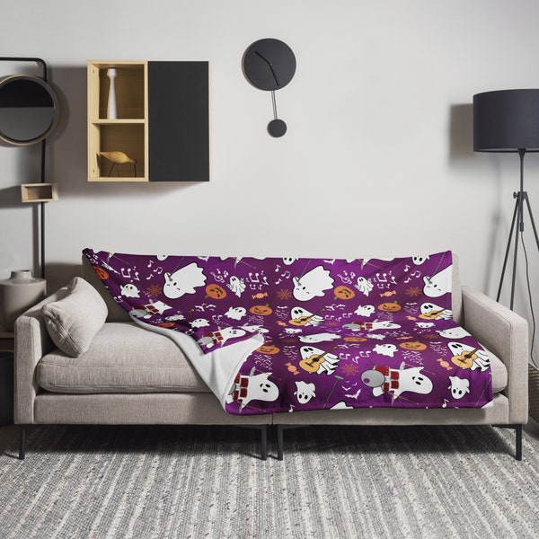 The Band Ghost Blanket - Etsy