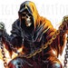 Grim Reaper Skull Chained, Instant Download, Digital Graphics, Dtg ...