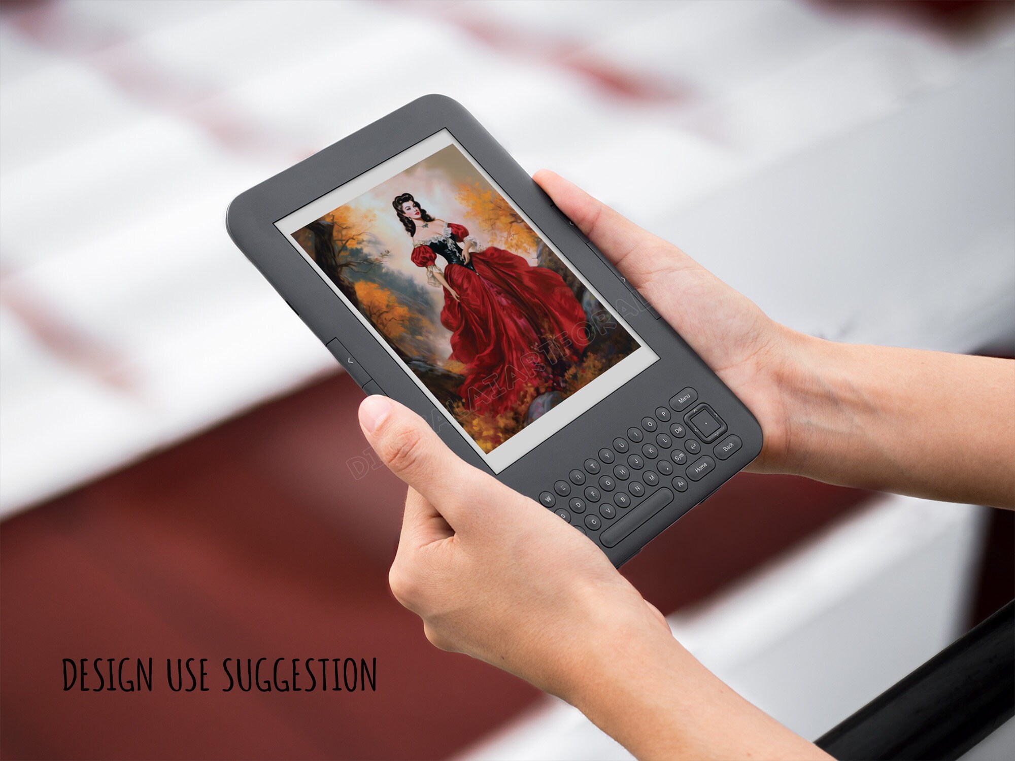 1800s Woman in Ball Gown | Instant Download, Digital Graphics ...