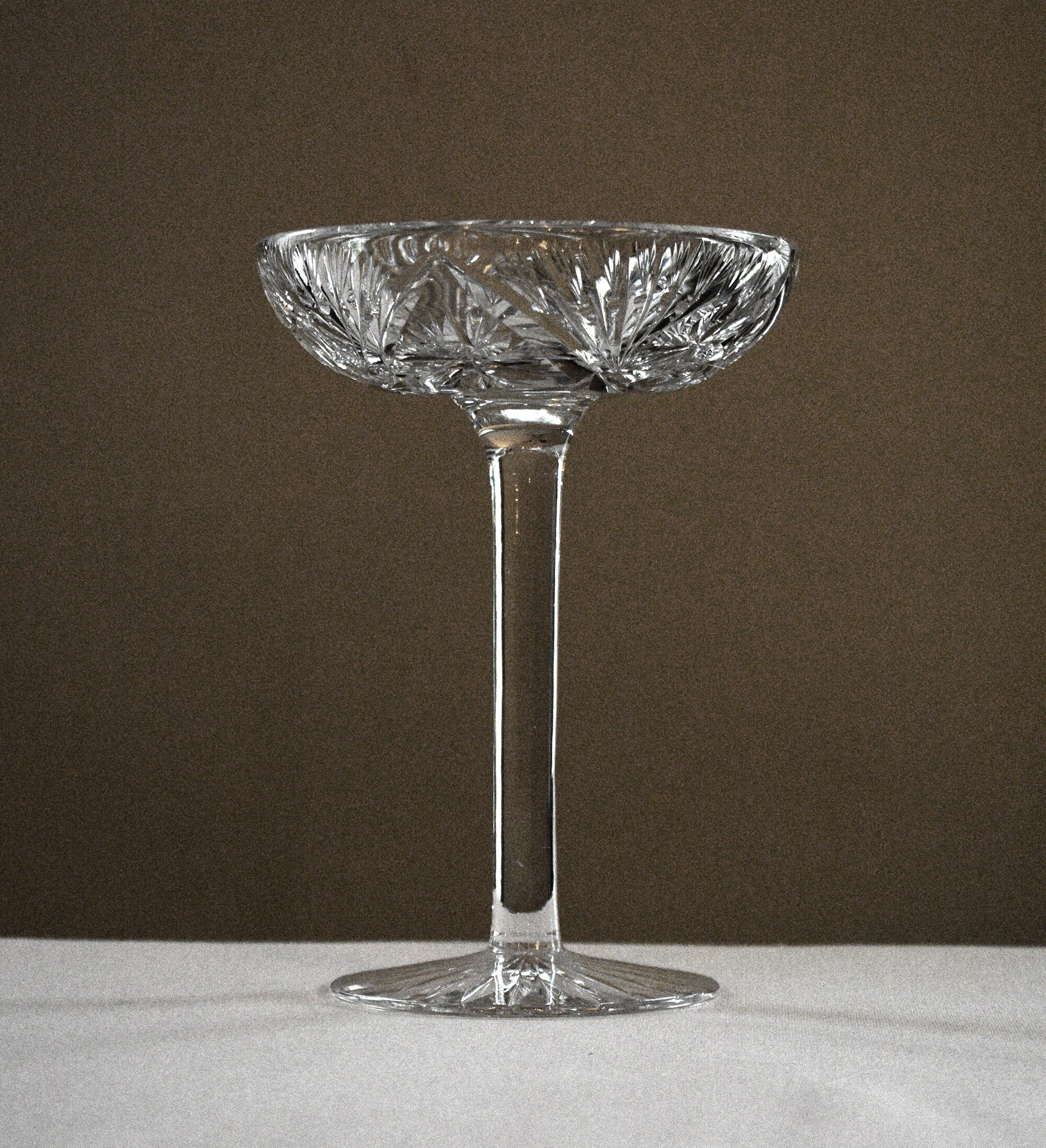 Compote Footed Crystal Dish - Etsy