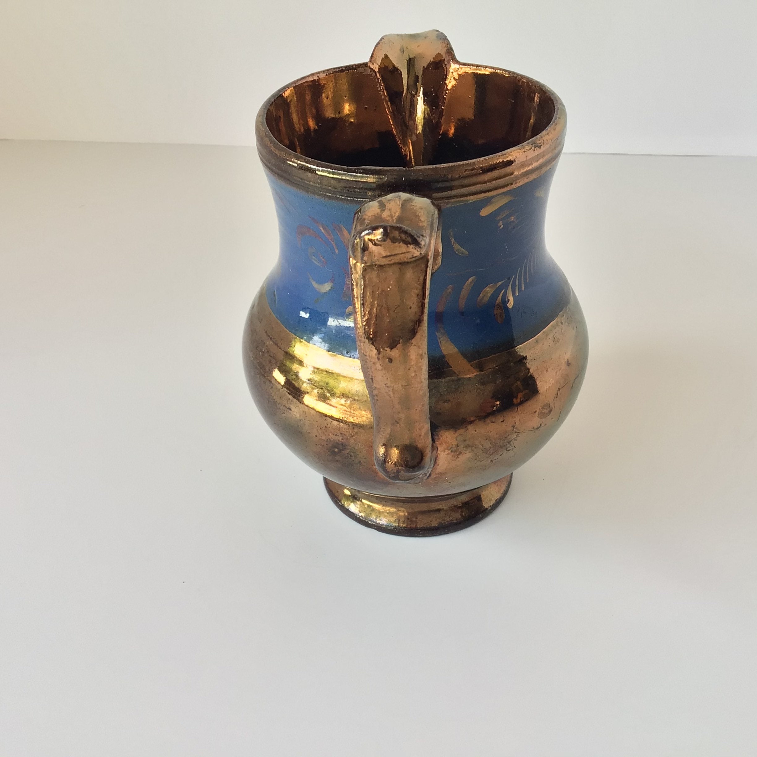 Pretty as a Pitcher Lusterware Copper Pitcher That Is... - Etsy