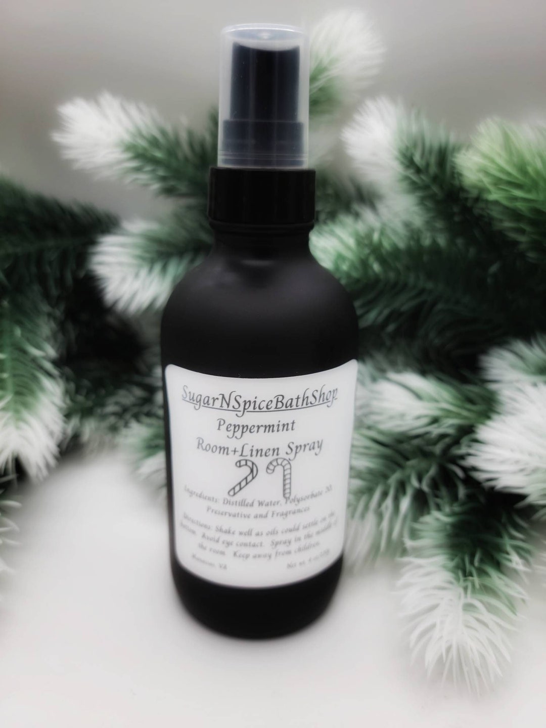 Peppermint Room and Linen Spray, Long Lasting Room Spray, Natural Home ...