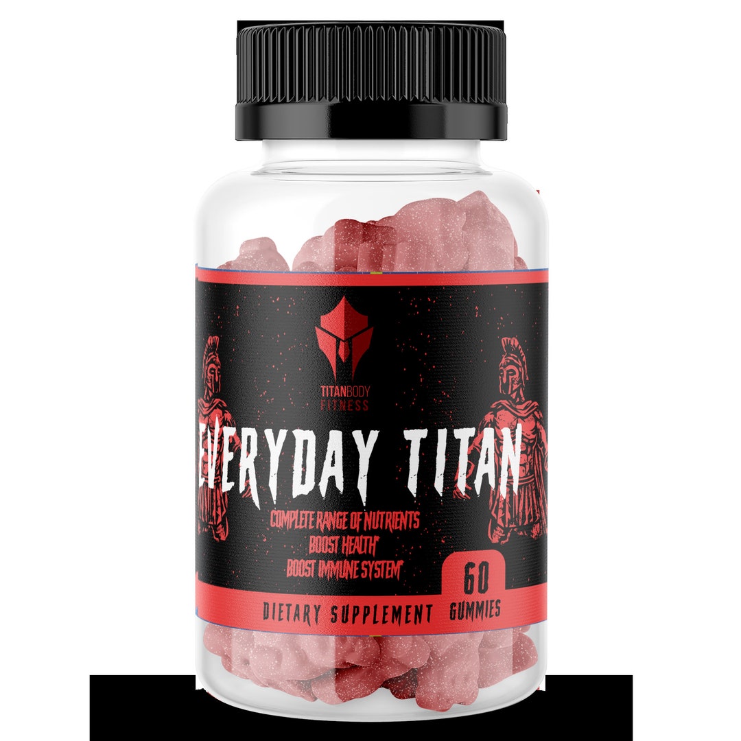 Everyday Titan Multivitamin Gummies adults - Etsy