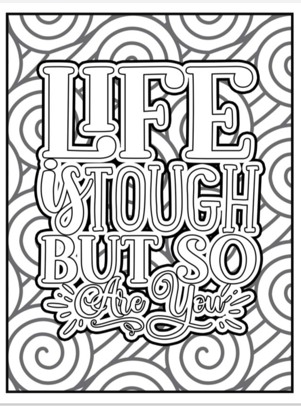 150 Motivational Quotes Colouring Pages - Etsy