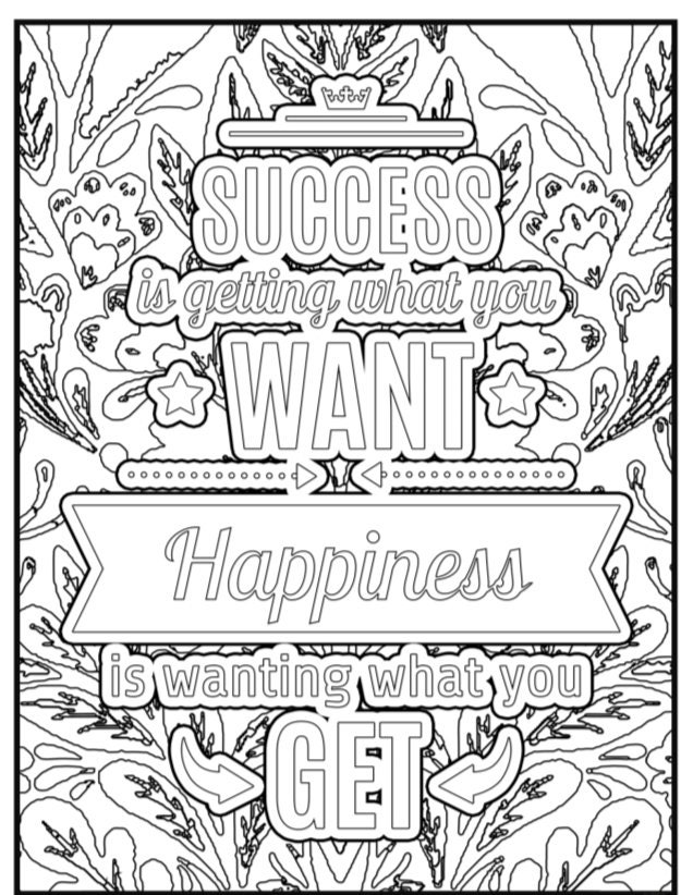 150 Motivational Quotes Colouring Pages - Etsy