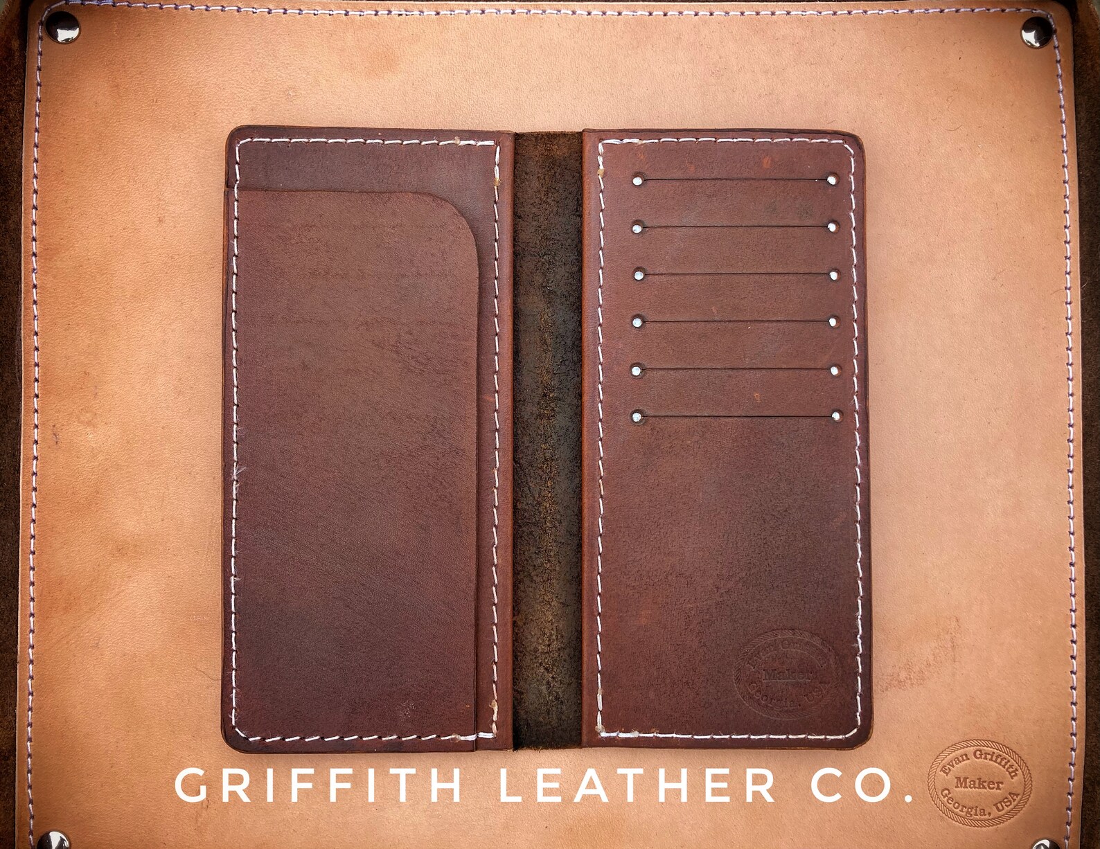 Leather Roper Wallet | Etsy