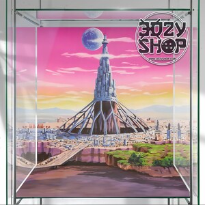 Dragon Ball GT: Planet Tuffle Diorama Backdrop for IKEA Detolf ...