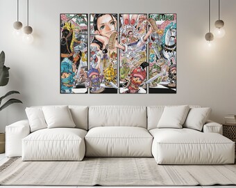 One Piece Wall Art - Etsy New Zealand