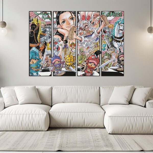 One Piece Mural - Etsy
