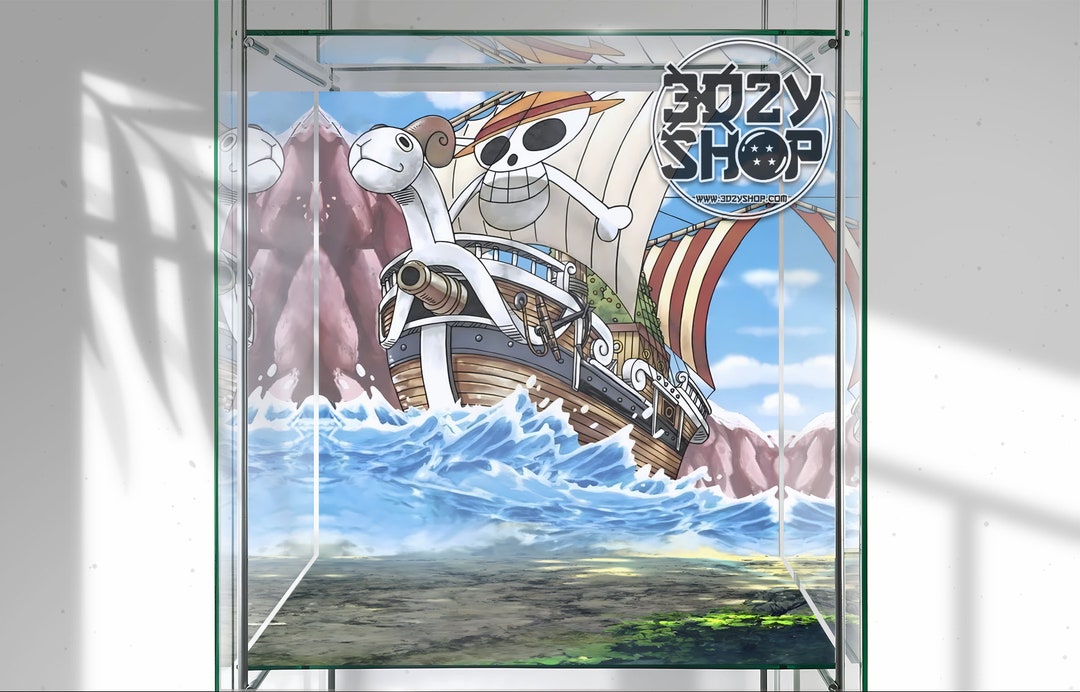 One Piece: Merry Diorama Backdrop for IKEA Detolf / Blaliden - Etsy