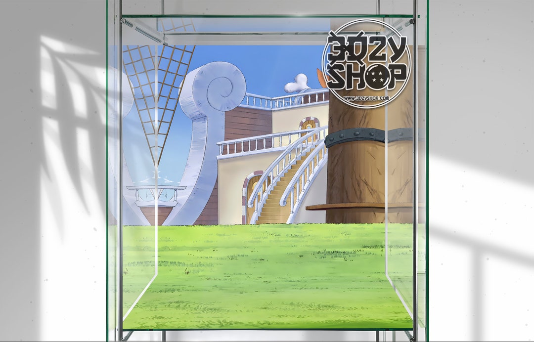 One Piece: Sunny Ship Diorama Backdrop for IKEA Detolf / Blaliden - Etsy