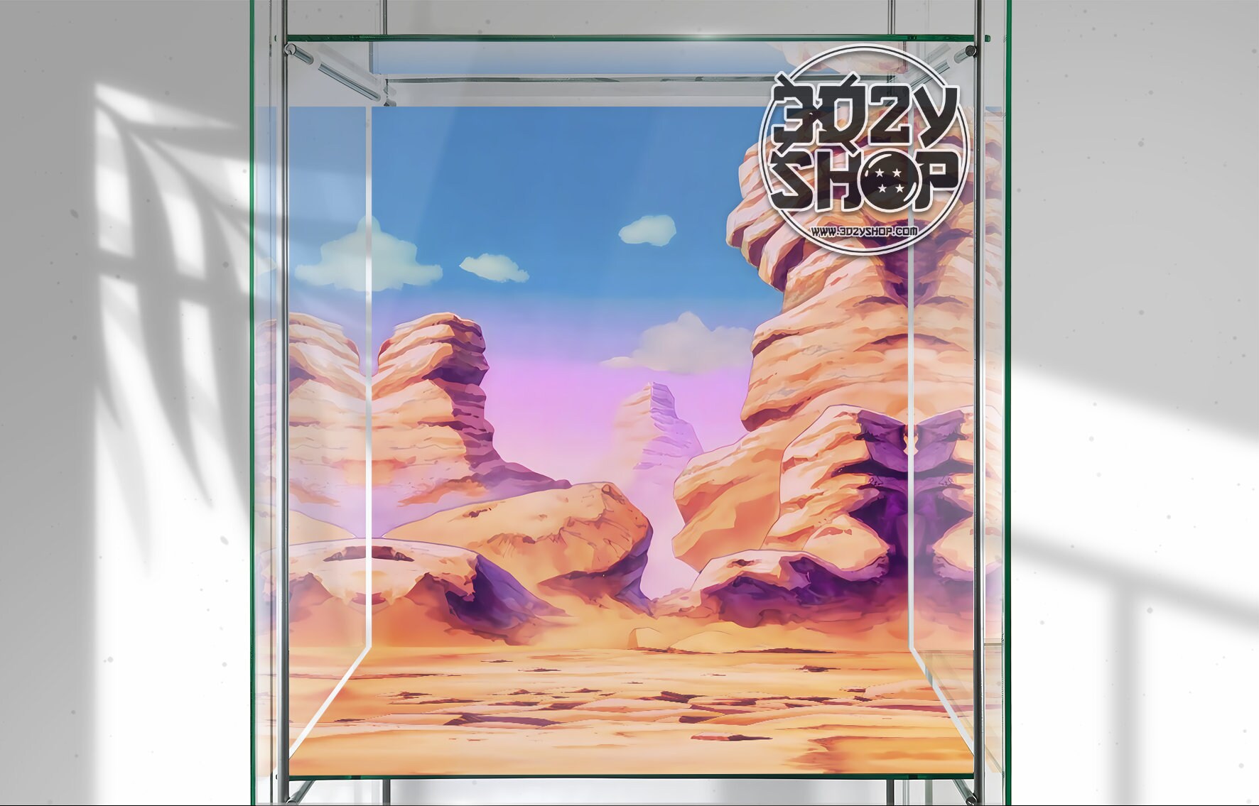 Dragon Ball Z: Vegeta Saga Diorama Backdrop for IKEA Detolf / Blaliden ...