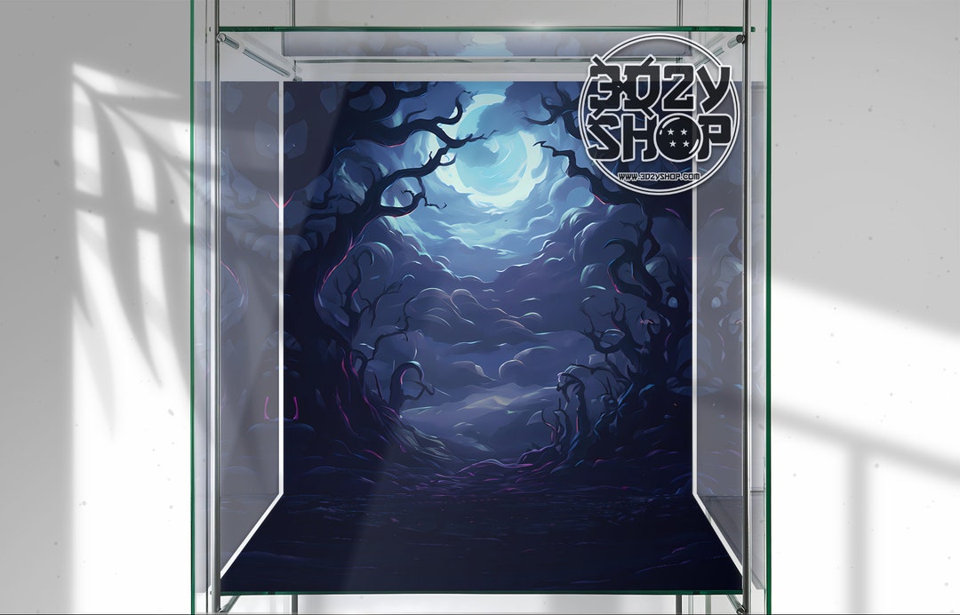 Pokémon: Dark-type Backdrop for IKEA Detolf / Blaliden - Etsy
